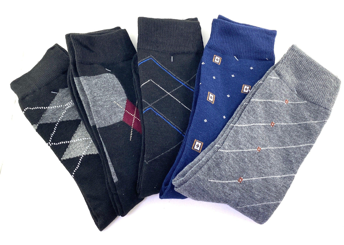 5 x Mens Business Socks – BeltUpOnline
